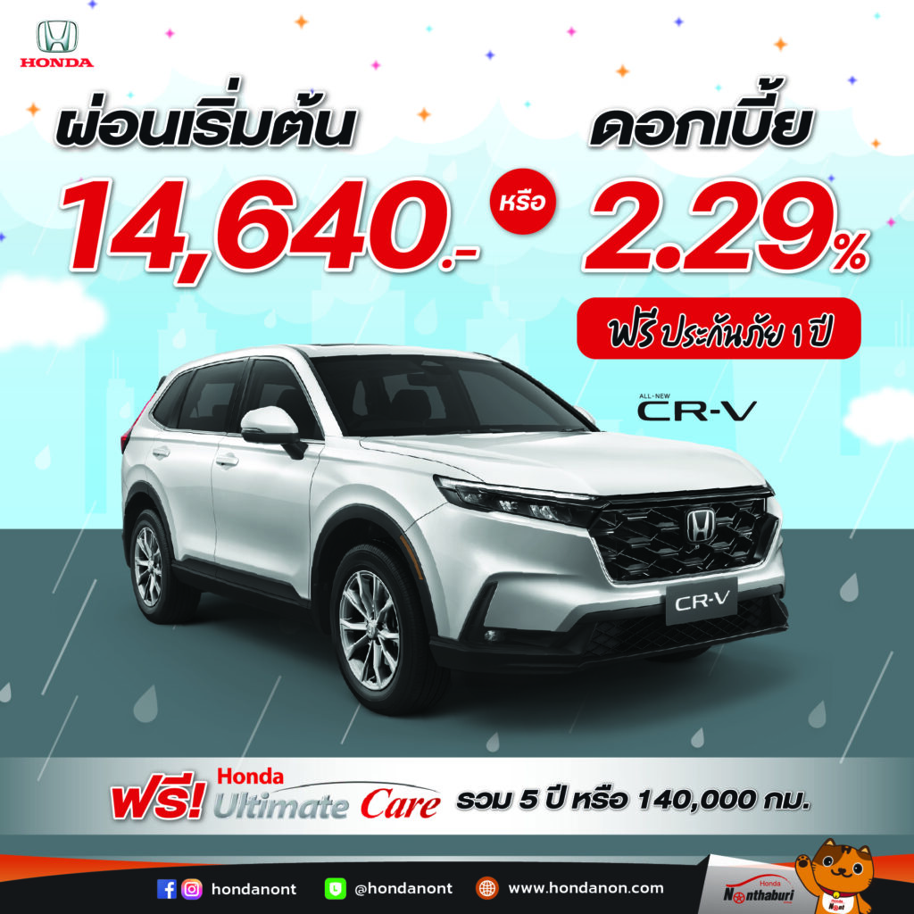 Promotion Sales - Honda Nonthaburi Group